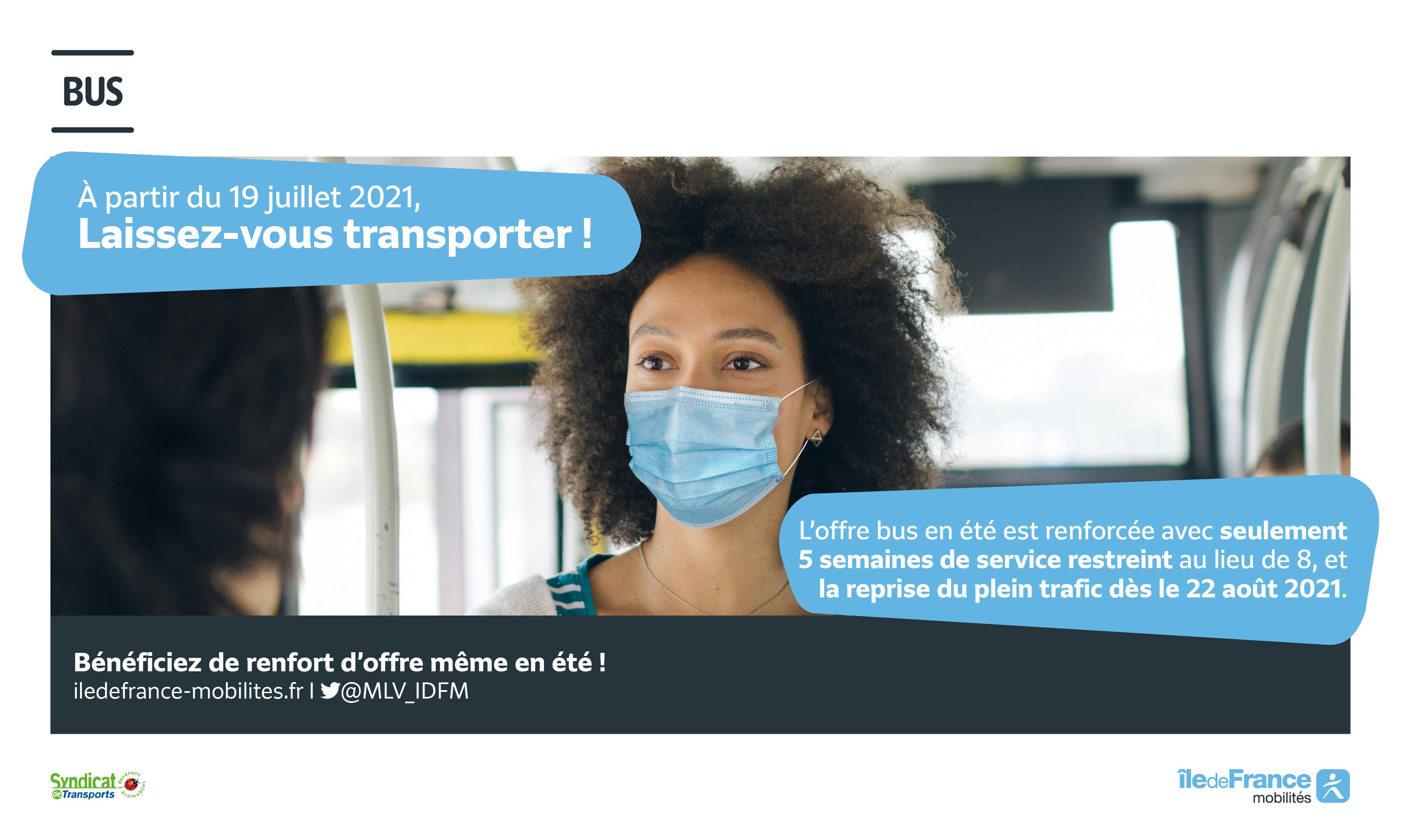 Du nouveau sur votre réseau à partir du 19 juillet 2021 ! | Île-de ...