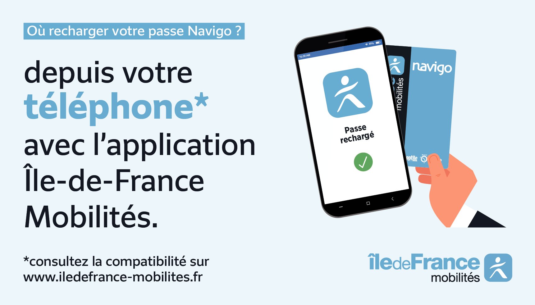 Rechargez votre Passe Navigo c'est si simple ! | Île-de-France Mobilités
