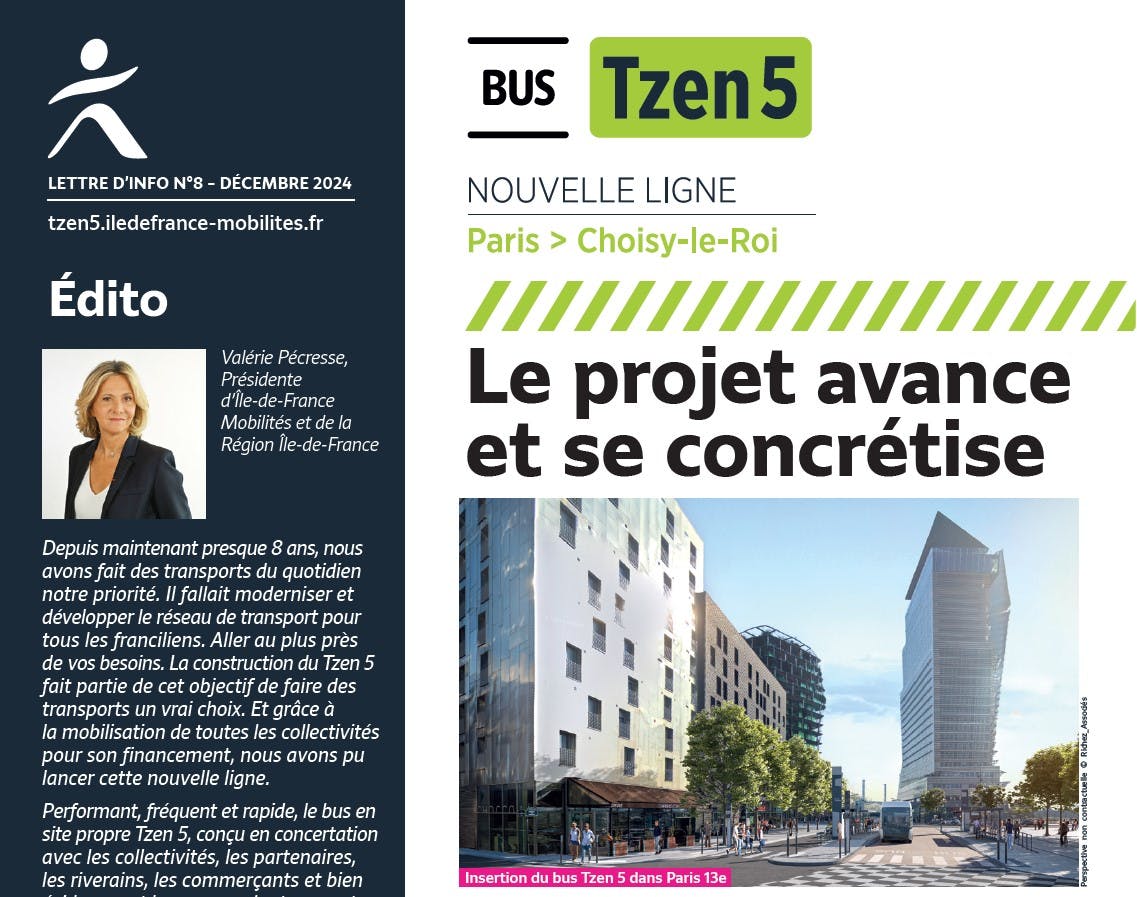 La Lettre Information n°8 est en ligne ! - Tzen 5 – Paris - Choisy-le ...