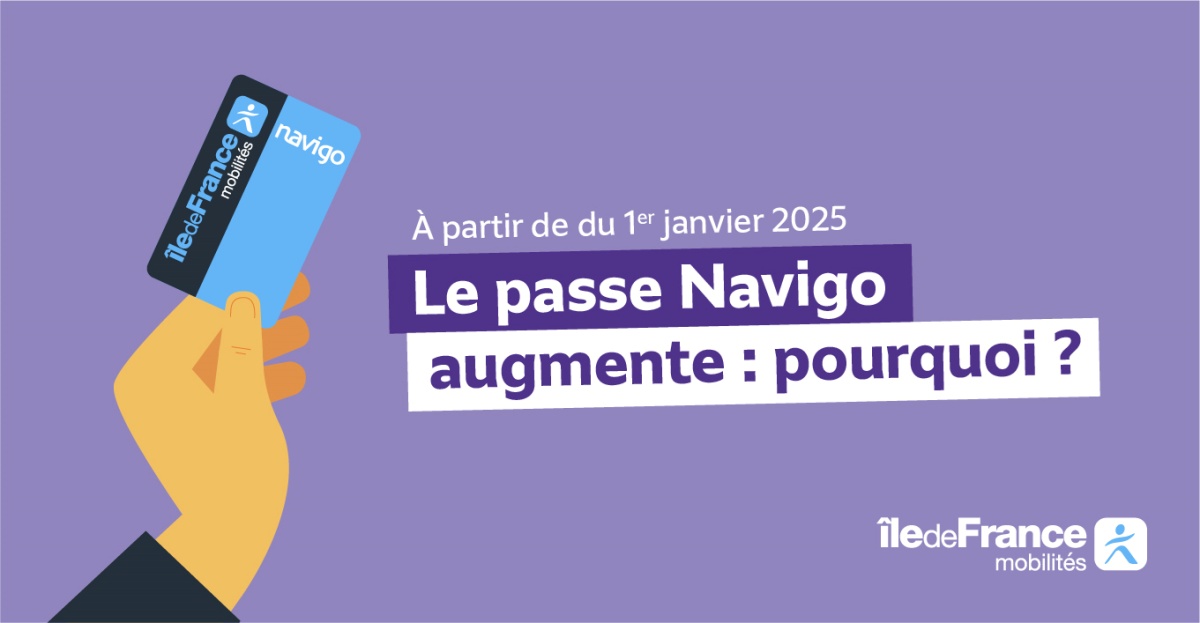 Le passe Navigo coûtera 88,80 € en 2025. Pourquoi ? | Île-de-France ...